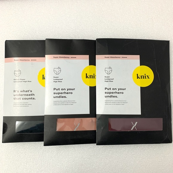 knix | Intimates & Sleepwear | Knix Super Leakproof High Rise Panties ...